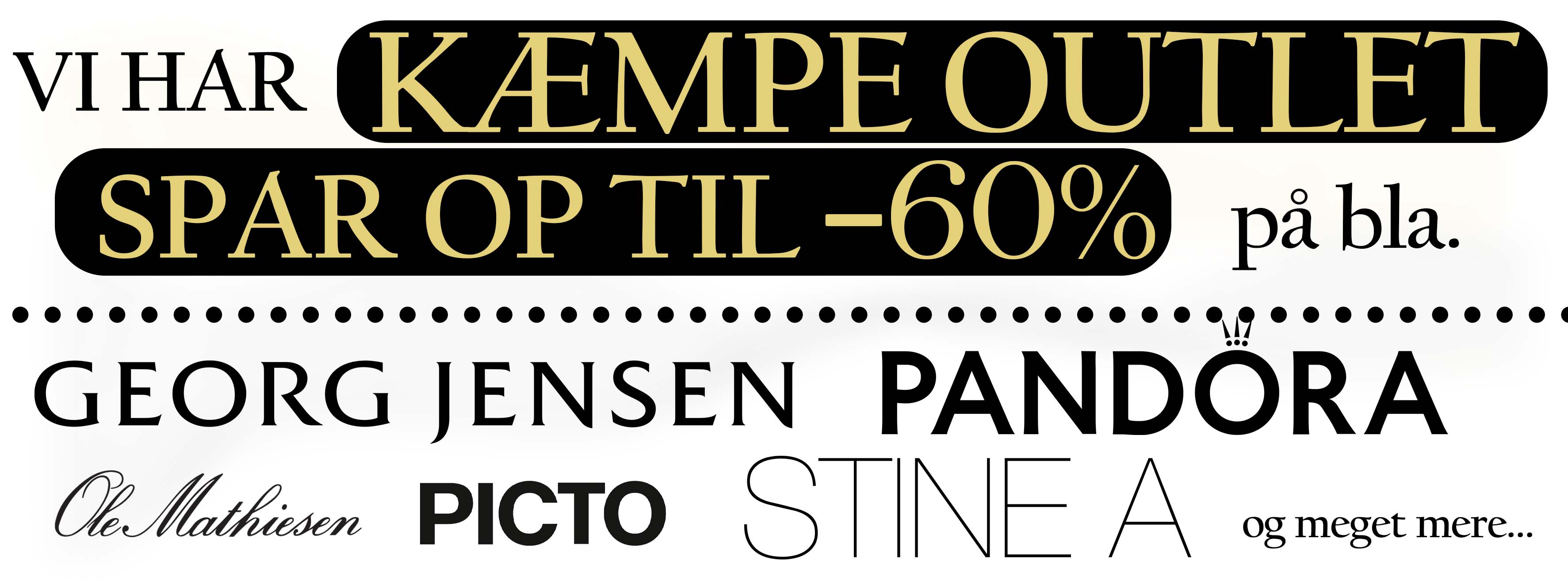 Udsalg hos Guldsmed Hartmann | %'er på populære brands